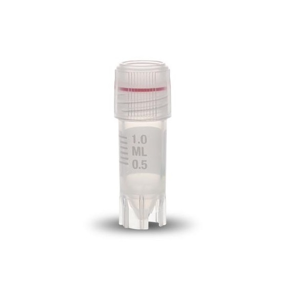 Simport 1.2 ml Self-Standing Cryovial External Thread With Lip And Washer Seal (Cs/1000) T308-1A