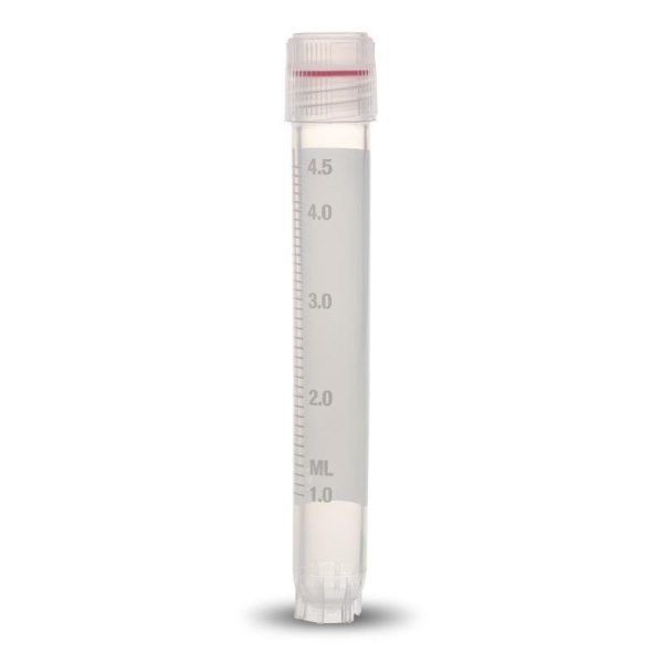 Simport 5 ml Self-Standing Cryovial External Thread With Lip And Washer Seal (Cs/1000) T308-5A