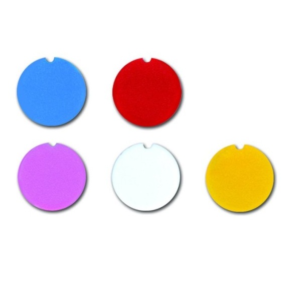 Simport Capinsert Color Inserts For Identification, Assorted (Bag/500) T345AS