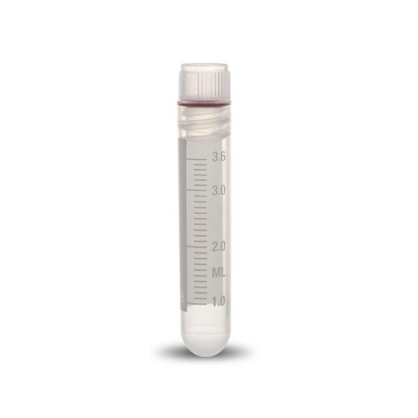 Simport Cryovial Internal Thread 4mL Round Bottom With Silicone O-Ring Seal (Cs/1000) T301-4