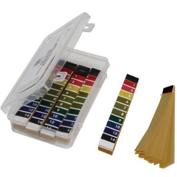 United Scientific pH Paper, Wide Range, Vial/100 Strips PHP100