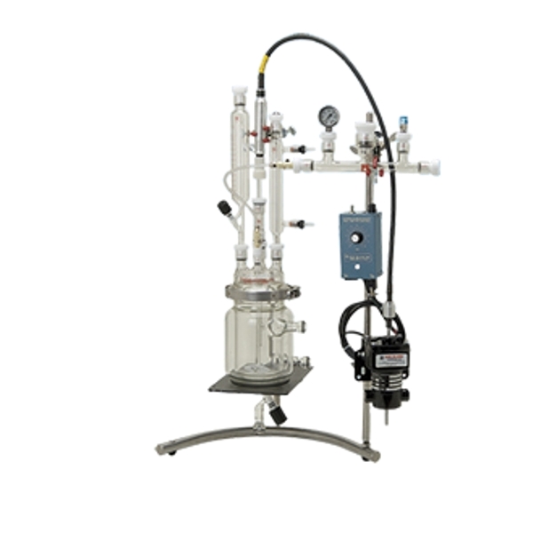 Ace Glass 3000ml, Two-Piece Jacketed Pressure Reactor Complete With 0-10mm Valve And 28/15 6429-242