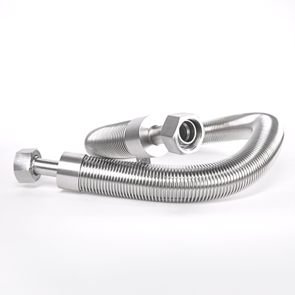 Ace Glass M16X1F Vacuum Insulated Metal Hose, Female Both Ends, 1.5M 1/2" 12678-09