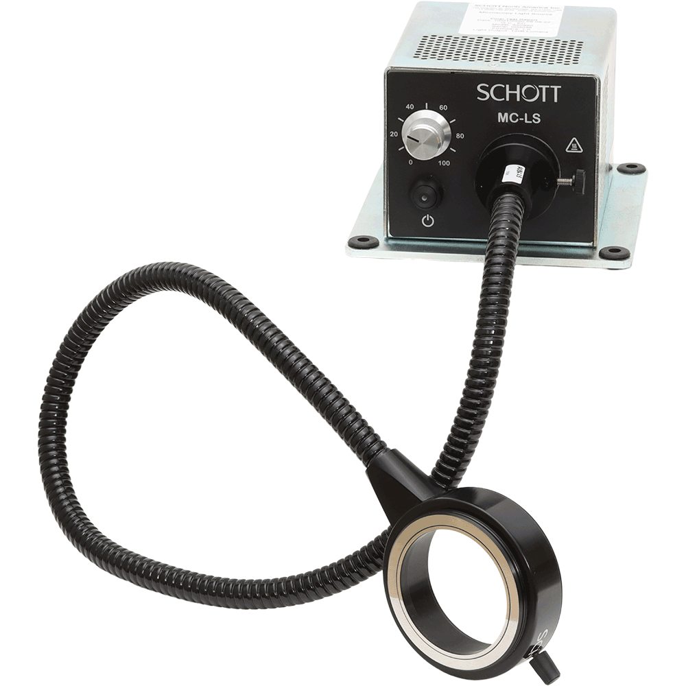 Schott MC-LS Microscopy LED with 66mm Ring Light for Stereo Microscopes Lab Equipment | Spectra ...