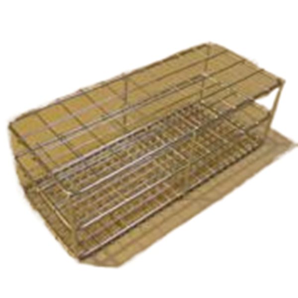 Bellco Stainless Steel Tube Rack, 20-22mm-40P 4x10 Spacing, 1/Case 2027-20040