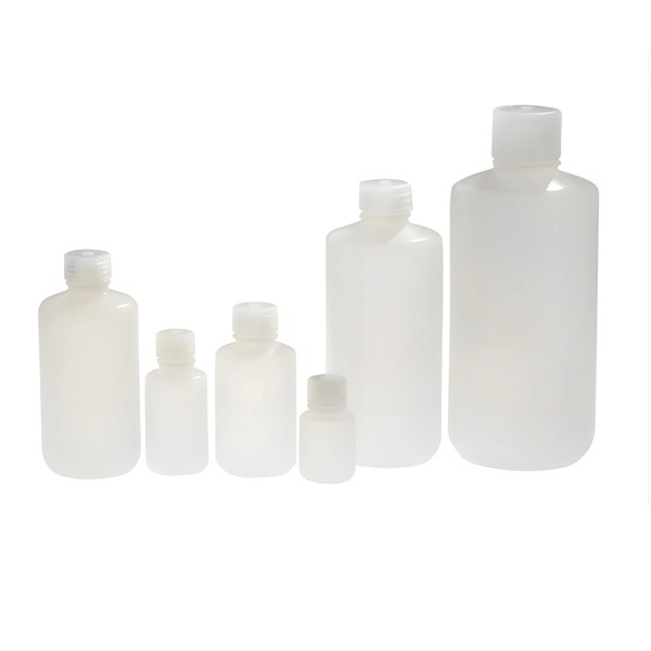 Qorpak 1oz (30ml) Natural HDPE Narrow Mouth Lab Style Bottle 20-415 Natural Cap, 1000/Cs PLA-03140