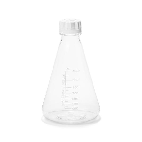 United Scientific 2000 ml UniStore Sterile Erlenmeyer Flask Vented PC, CS/4 UNERFLSPC2000