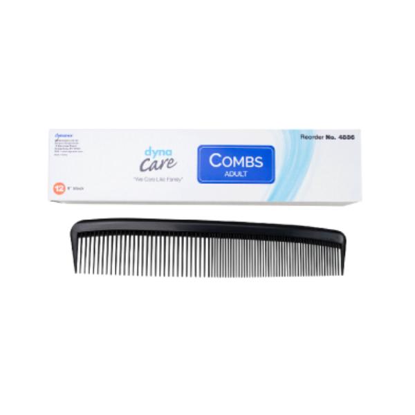 Dynarex Adult Combs, 9", Black, 20/12/cs 4886