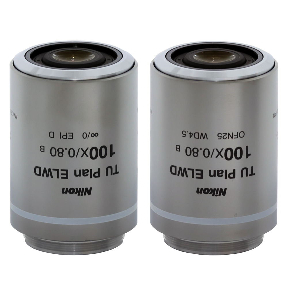 Nikon TU Plan ELWD 100x/0.80na EPI D Objective