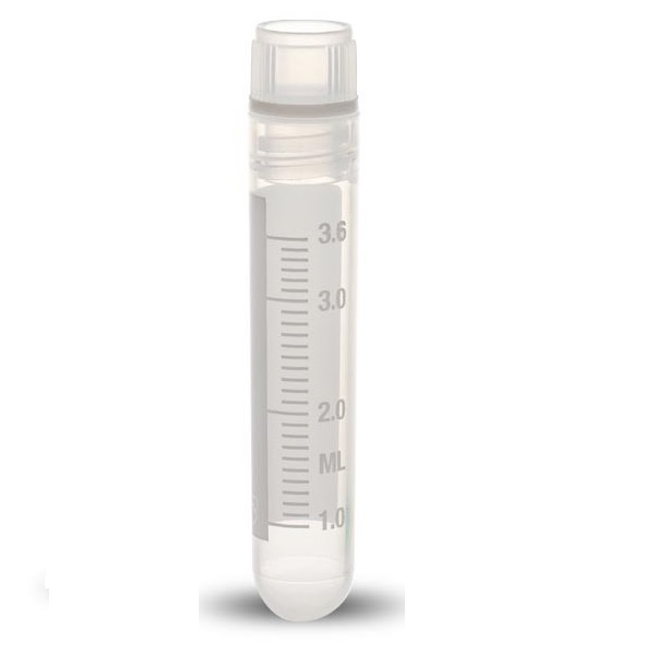 Simport Cryovial Internal Thread 4mL Round Bottom With Silicone Washer Seal (Cs/1000) T311-4