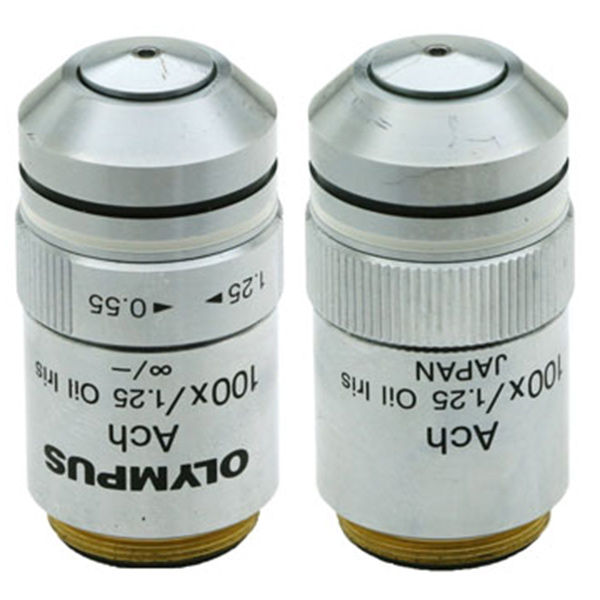Olympus Ach 100x/1.25na Correction Collar Objective - spectraservices.com