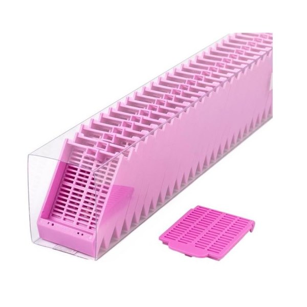 Simport Histosette II Tissue Cassettes In Quickload Sleeves, Lilac (Cs ...