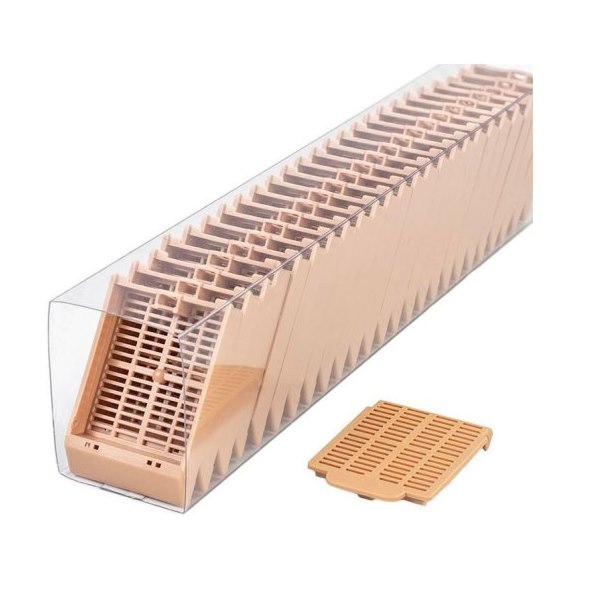 Simport Histosette II Tissue Cassettes In Quickload Sleeves, Tan (Cs ...