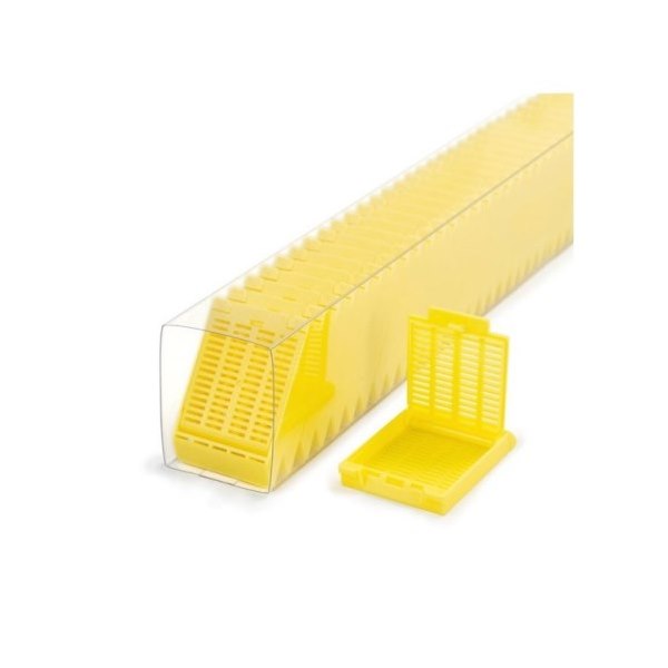 Simport Yellow Slimsette Tissue Cassettes In Quickload Sleeves (Cs/750 ...