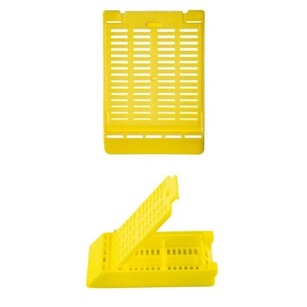 Simport Yellow Slimsette Tissue Cassettes With 4 Compartments (Cs/1500 ...