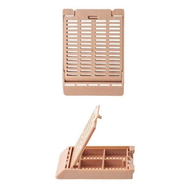 Simport Tan Slimsette Tissue Cassettes With 4 Compartments (Cs/1500) M511-8