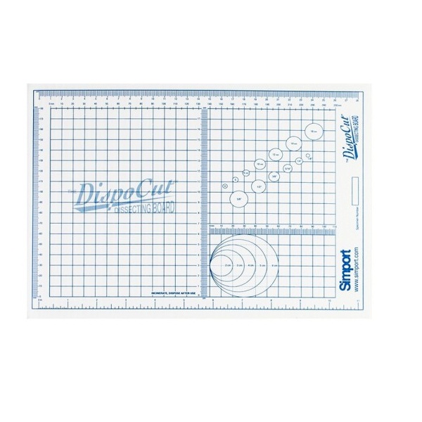 Simport Dispocut Disposable Dissecting Board M630-2 Lab Equipment ...
