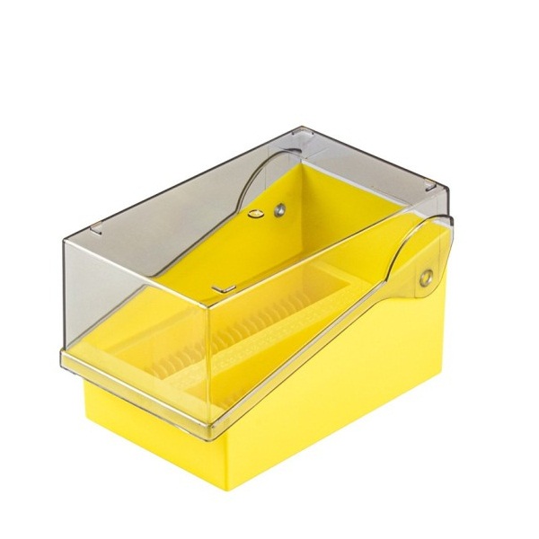 Simport Yellow Slidefile Jr. Storage System (Cs/10) M700-50Y