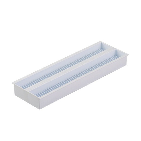 Simport White Drainrack Slide Storage Rack (Cs/10) M710-100W