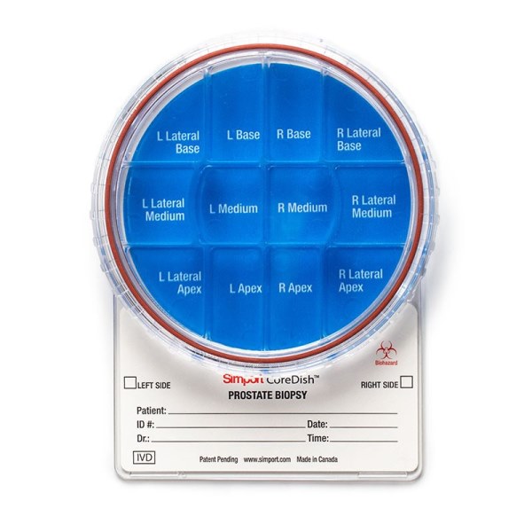 Simport Coredish Prostate Biopsy Container Prefilled with Formalin (Cs ...