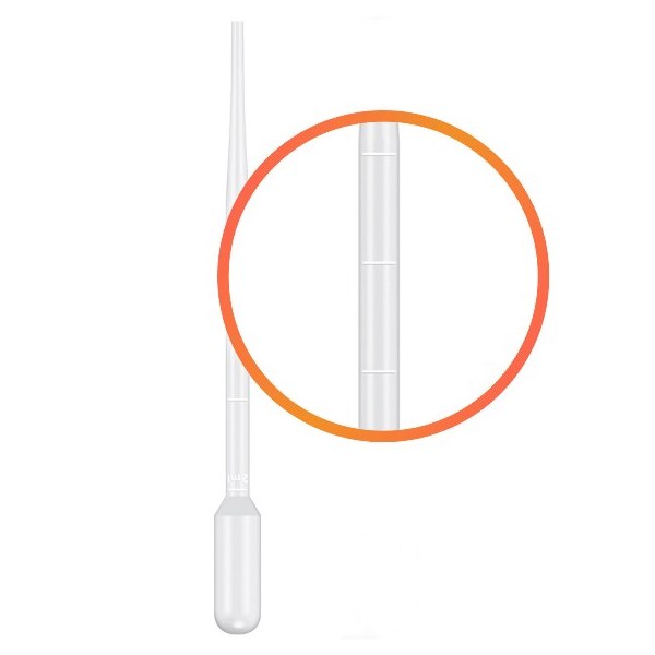 Simport Dropette 5 mL Disposable Transfer Pipets (Cs/5000) P200-56
