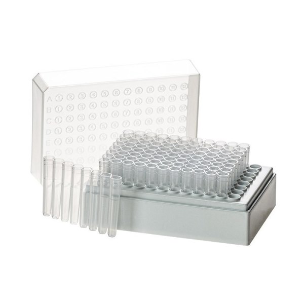 Simport Biotube Rack with 12 Strips Of 8 Tubes, Sterile (Cs/10) T101-4