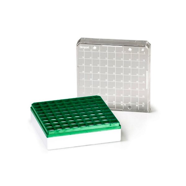 Simport Cryostore Storage Boxes For 81 Cryogenic Vials Of 1 To 2 ML ...