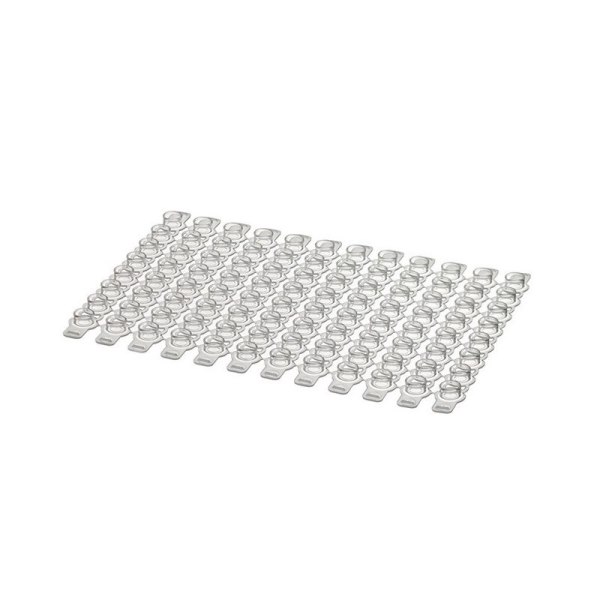 Simport Low Profile Superflex 96 Well PCR Plates, Caps - Clear for All ...