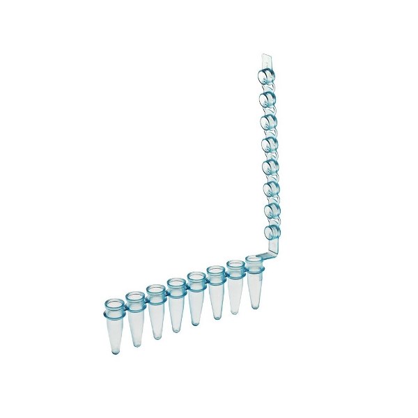 Simport Amplitube 8 Tube Strips With Domed Cap, Blue (Pk/125) T322-1B