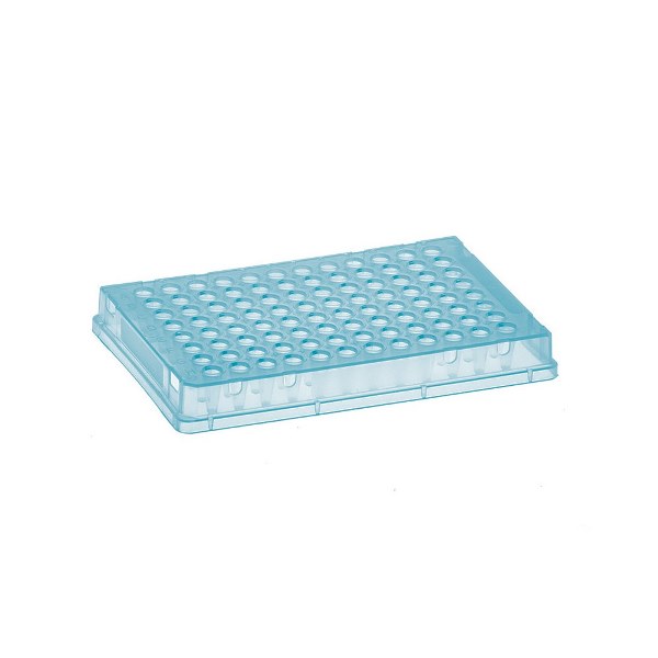 Simport Skirted Amplate 96 Well Low Profile PCR Plates, Blue (Cs/100 ...