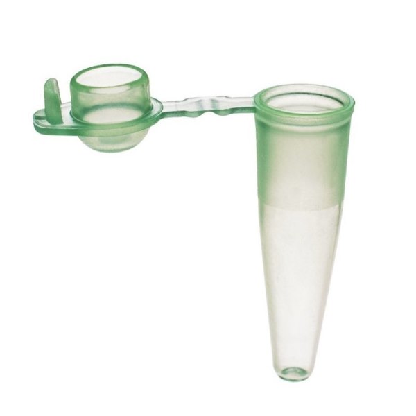 Simport Amplitube With Integral Shield For 0.2 mL Tubes, Green, Domed ...