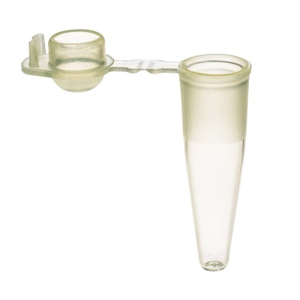 Simport Amplitube With Integral Shield For 0.2 mL Tubes, Yellow, Domed ...