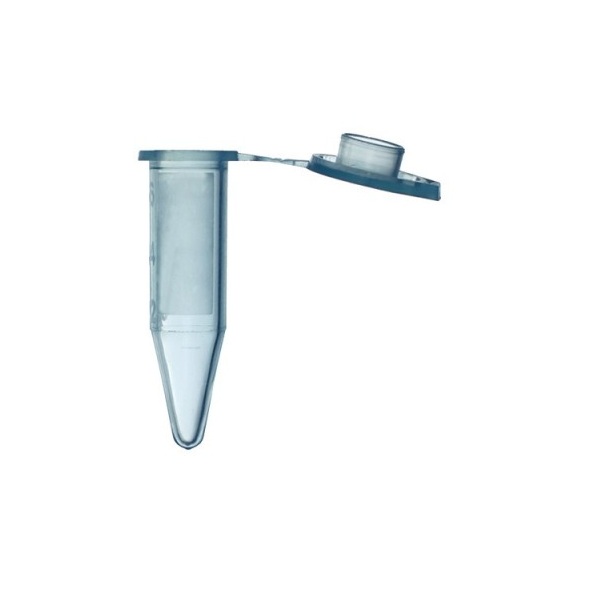 Simport 0.6 ml Blue, Cliklok Microcentrifuge Tube With Flat Cap (Bag ...