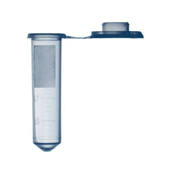 Simport 2 ml Blue, Microcentrifuge Tube, Conical Bottom (Bag/500) T330-72B