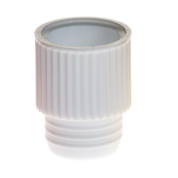 Simport 12mm Plug Caps, White (Bag/1000) (Cs/4000) T401-3W
