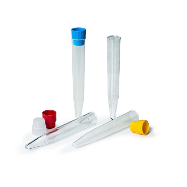 Simport Centrifuge Tubes 15 mL Conical, Polystyrene (Pk/100) T408