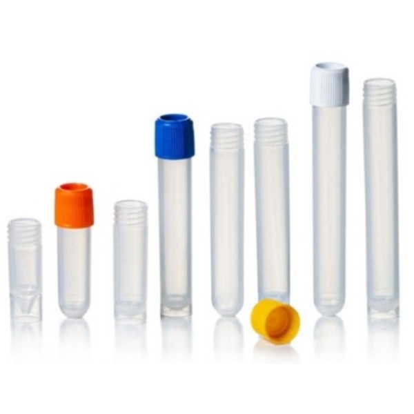 Simport 1.2 ml Self-Standing Sample Tubes With External Threads W/O ...
