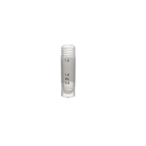 Simport 2 ml Sample Tubes With External Threads W/O Caps, Self-Standing ...