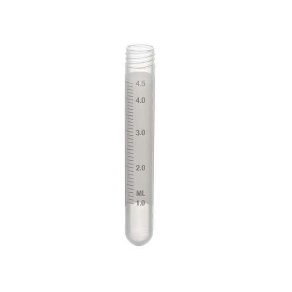 Simport 5.0ml Volume Sample Tubes With External Threads W/O Caps T501 ...