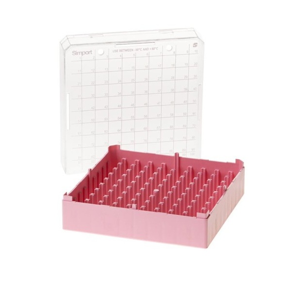 Simport 100 Place For 1 to 2 ml Storebox Storage Boxes For Sample Tubes ...
