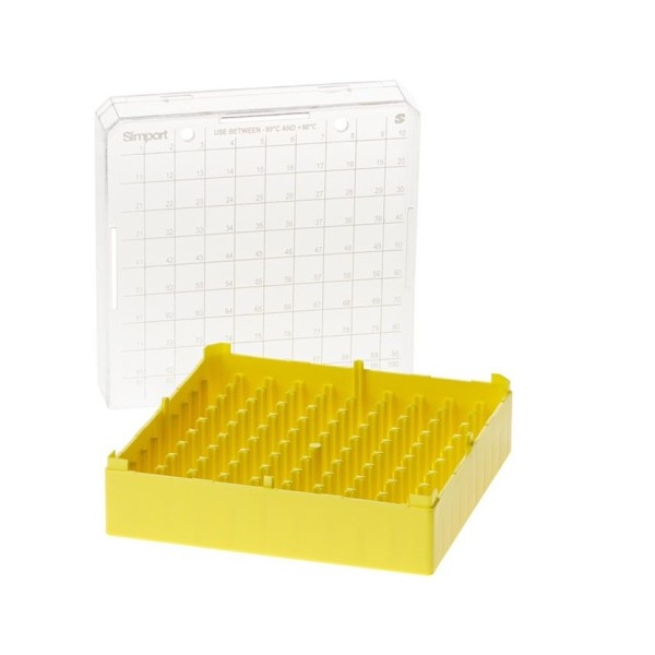 Simport 100 Place For 1 to 2 ml Storebox Storage Boxes For Sample Tubes ...