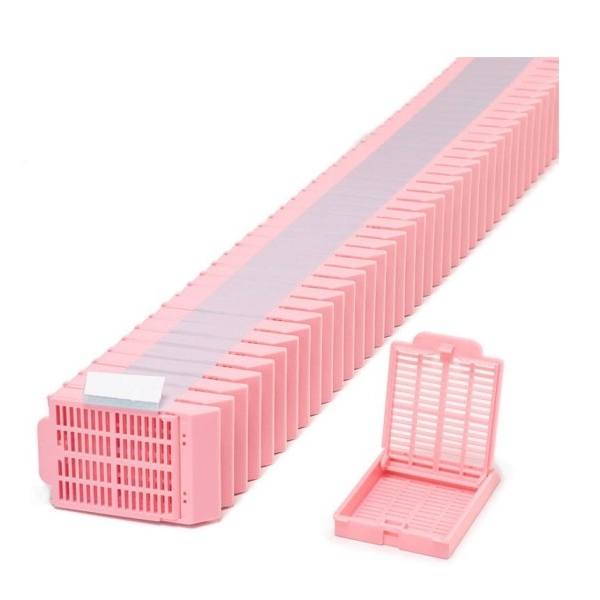 Simport Pink Histosette II Tissue Cassettes In Quickload Stack (Taped ...