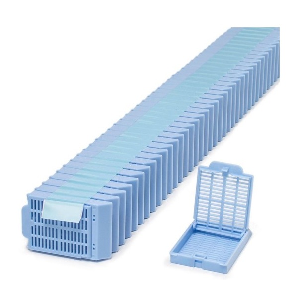 Simport Blue Histosette II Tissue Cassettes In Quickload Stack (Taped ...