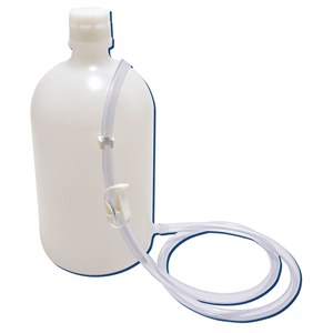 Dynalon Carboy w/Tubing & Clamp 2 Gallon 105674-0002 (Case of 6) Lab ...