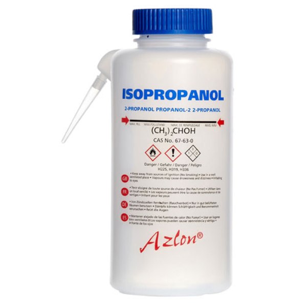 Dynalon NEW 500 ml Isopropanol LDPE GHS Wash Bottles 506365-0003