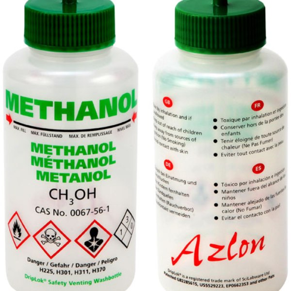 Dynalon Methanol 500 ml GHS Wash Bottles 506495-0004 Lab Equipment ...