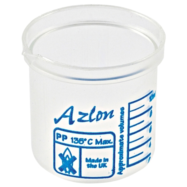 Dynalon 10 mL Azlon Square Ratio Beakers, PP/PMP 522085-0010
