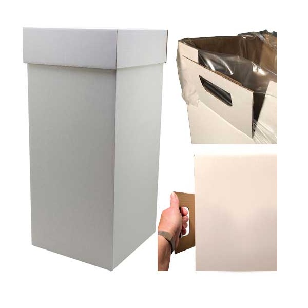 Dynalon Plain Disposal Box Floor, No Hole CS/6 797115 Lab Equipment ...