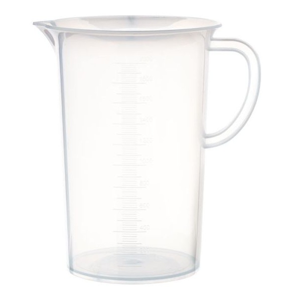 United Scientific 2000 ml Beakers with Handle, Tall Form, PP 81104