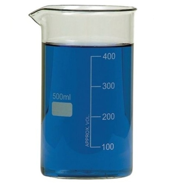 United Scientific 500 ml Beakers, Berzelius, Tall Form, Borosilicate ...